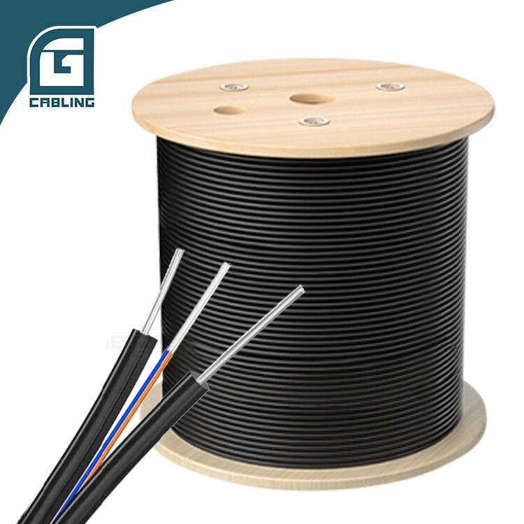 Gcabling Fiber-filled Aerial G657a1 2core G.657a2 500m Two 2 Core Ftth ...