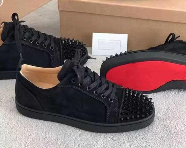 2025 Hot Sale LuxuryShoes Red Bottoms Shoes Designer Cool Rivet Famous ...
