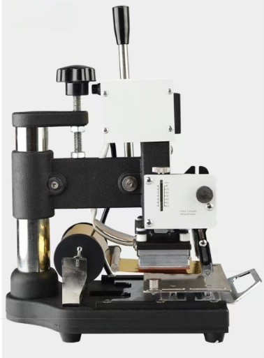 Manual Number Plate Hot Stamping Machine Hot Card Gilding Card Embosser ...