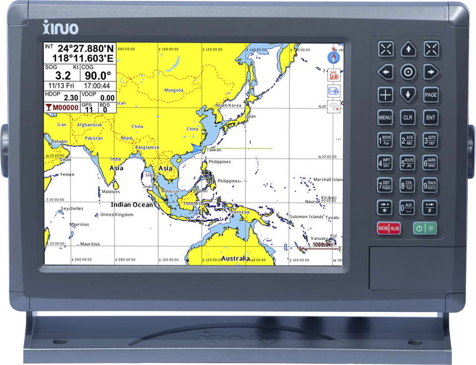 Simrad Marine GPS Chart Plotter with C Map AIS Live Scope