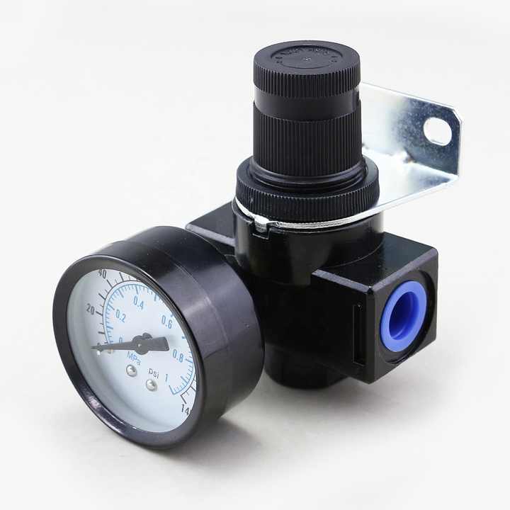 Ajustable regulador de presión de aire del compresor de aire regulador neumático válvula Airtac ...