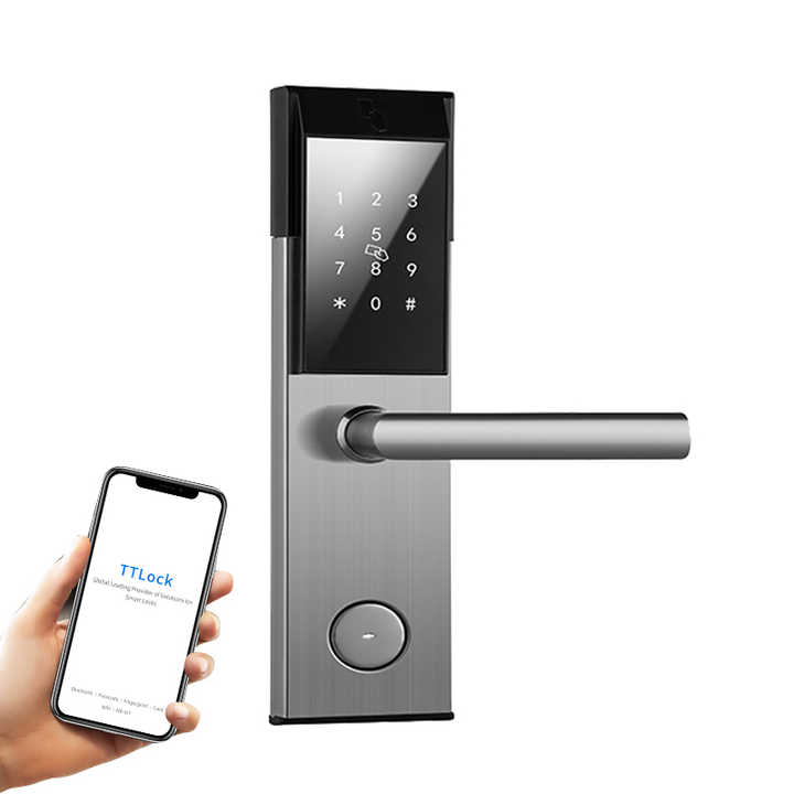 TTlock APP Tuya Smart Lock TTLOCK Keypad Handle Door Lock Hotel Keyless ...