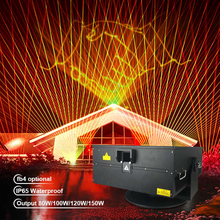 200w Outdoor Ip65 High Power Rgb logo Laser Beam Light Show| Alibaba.com