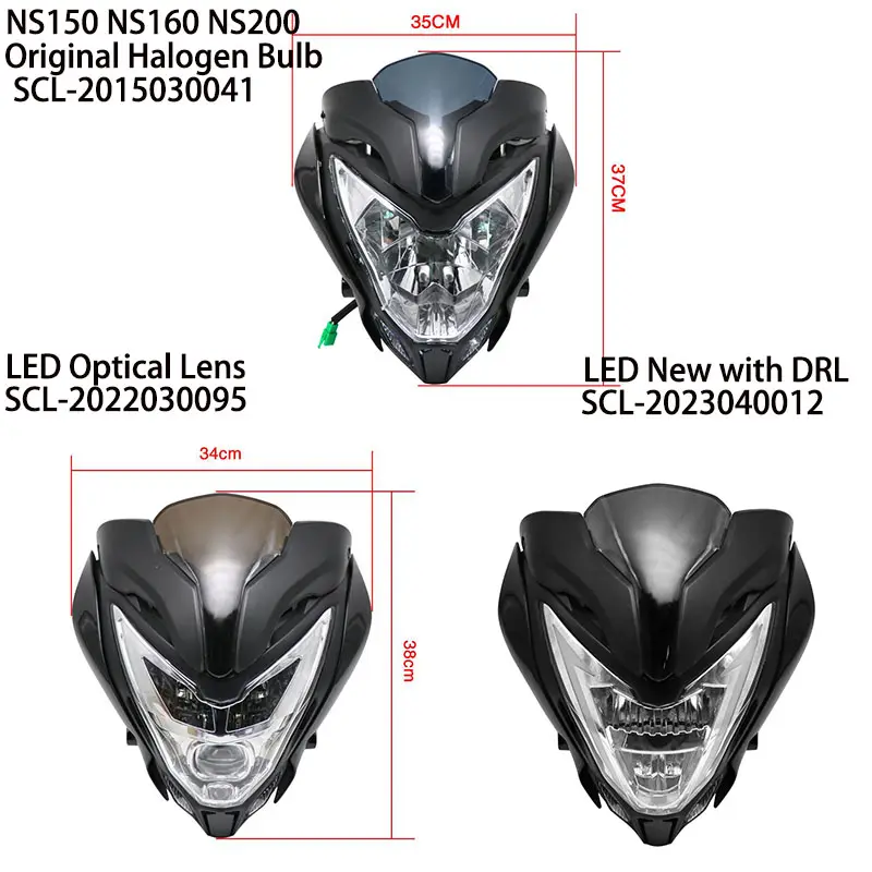 Ilumina Tu Viaje con faros NS 200 Premium para Motocicletas