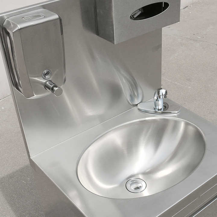 Hand Wash Commercial Sink - Durable 304 Stainless Steel
