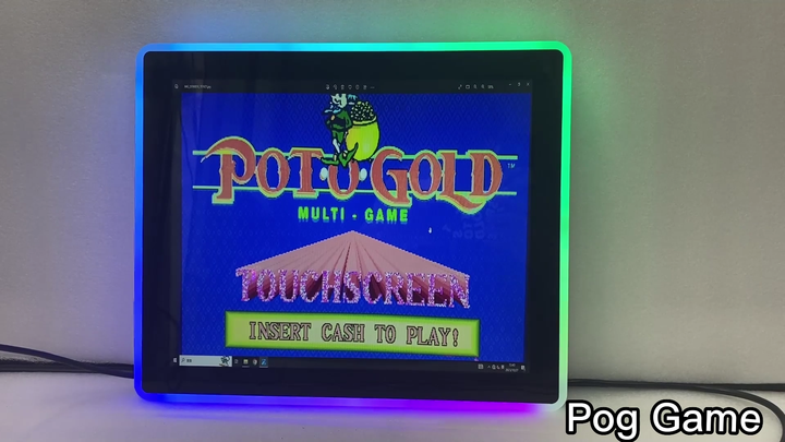 1280 1024 3M RS232 Game Multi Touch Screen Gaming Monitor POG Pot of ...