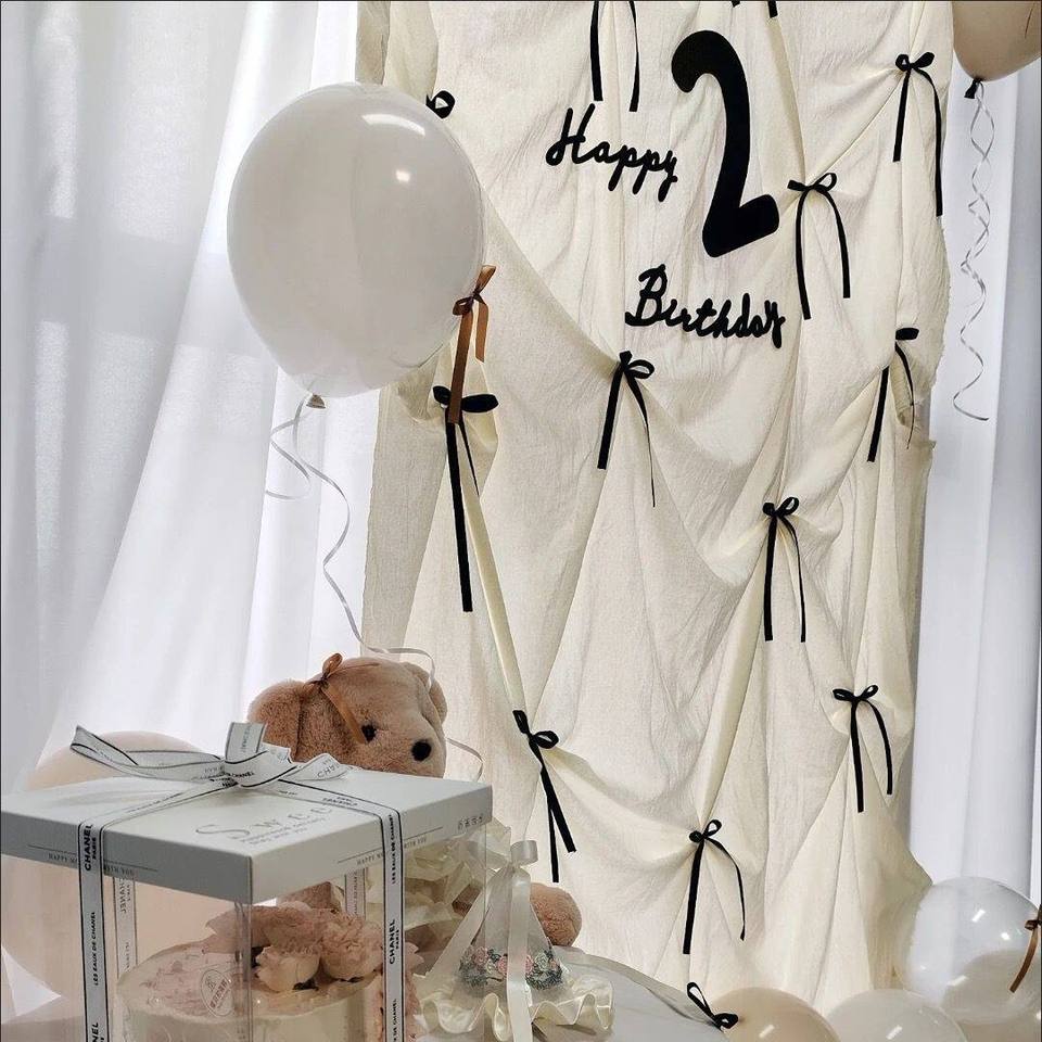 Vintage Style Textured Stage Backdrop Cream Wedding Drape Fabric ...