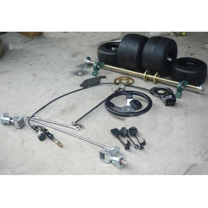 Drift 4 Wheel Electric Motorcycle 168CC Kart Accessories Modification ...