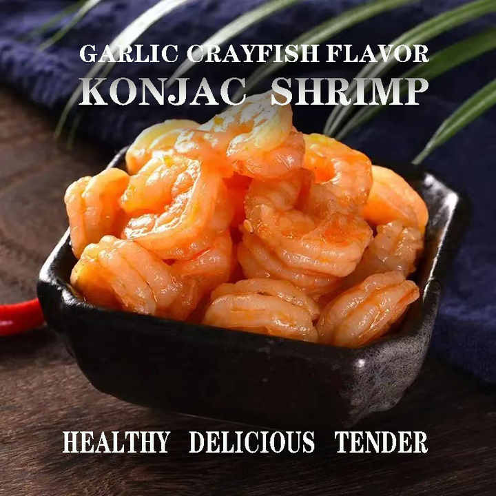 Garlic Crayfish Flavor Konjac - 216g Fat-Reducing Laxative