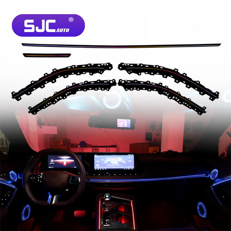 SJC Car Interior Ambient Lighting for MG7 2023 Model Dynamic 64-color ...