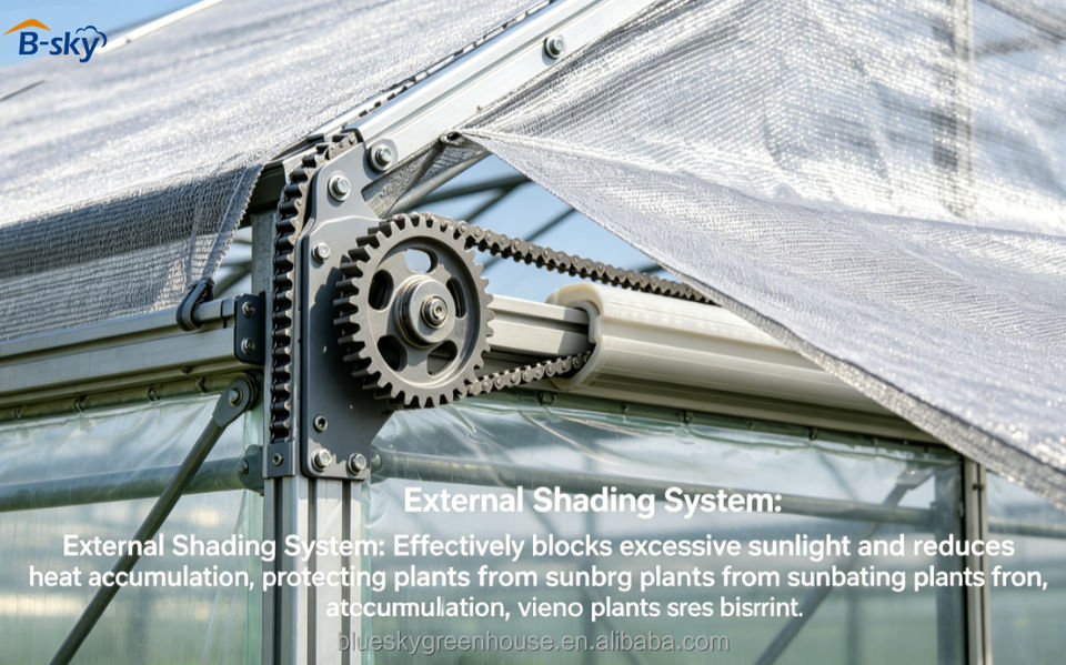 Hot Galvanized Steel Structure Plastic Film Greenhouse for Commercial ...