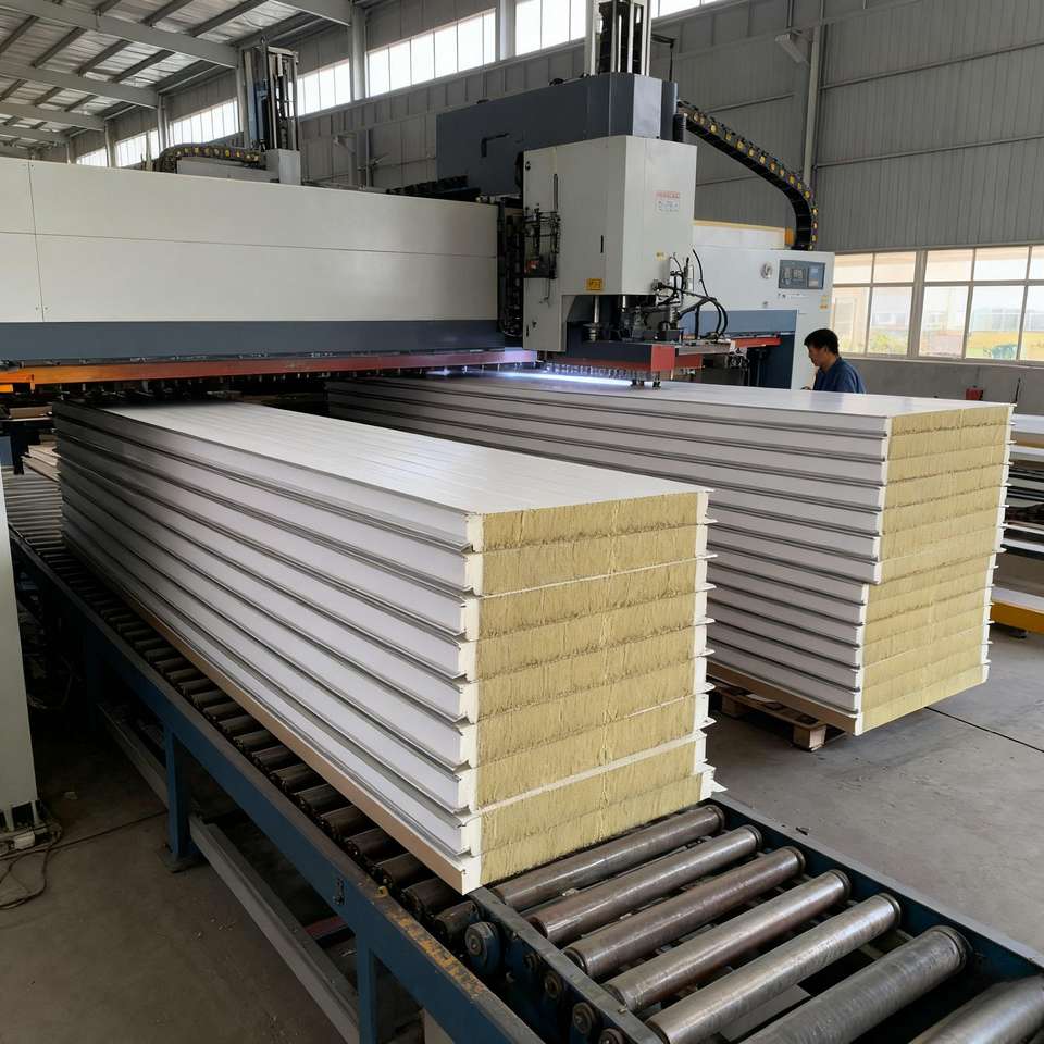 High Density Exterior Wall Cladding Panels Polyurethane/ EPS/PIR/Glass ...