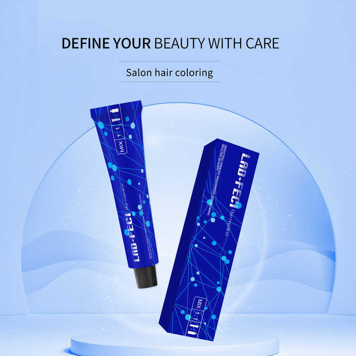Customize 100 ml Professional Hair Color Dye Cream Natural Hair Color ...