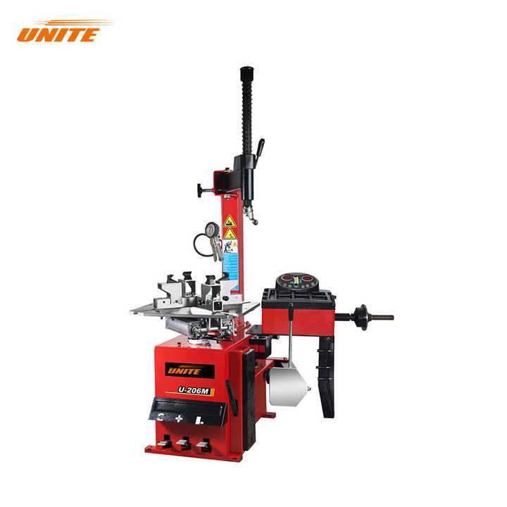 UNITE U-206 Tire Changer - Efficient Motorcycle Repair Machine