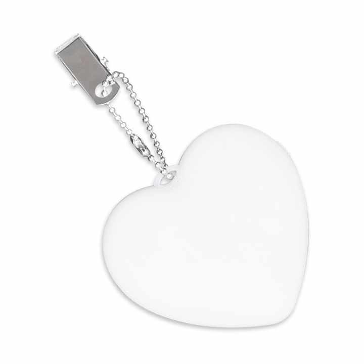 Heart Shape Battery Operated Bag Light - Touch Sensor Purse LED Light