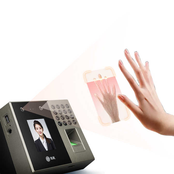 Biometric Fingerprint Scanner Id Card Face Recognition Clock in Staff ...