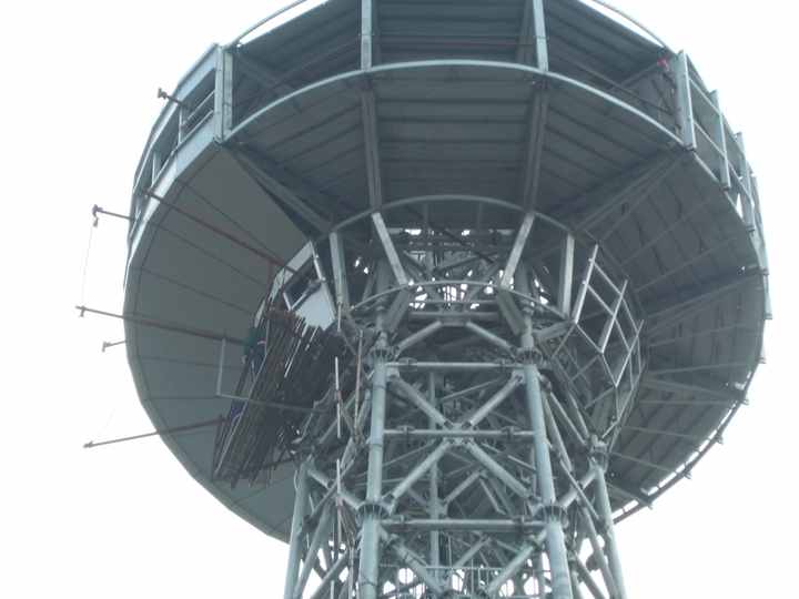 Airport VTS Weather Radar Tower Hot Dip Galvanized Steel 15M-200M ...