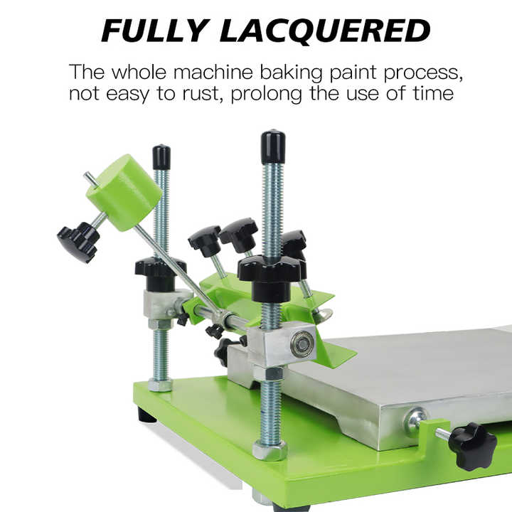 High Precision Manual Screen Printing - Easy to Operate