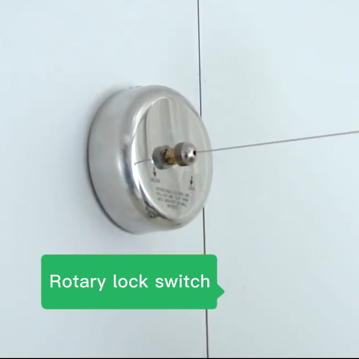 Durable Retractable Clothesline - 304 Stainless Steel