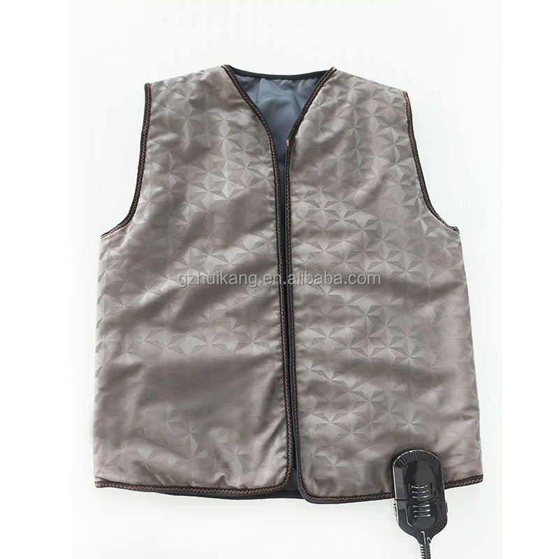 Luxury Leather Far Infrared Heating Vest with Red Light Technology for ...