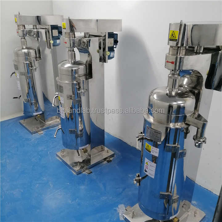 Food Grade Tubular Centrifuge Separator Equipment Efficient Solid-Liquid Separation Tool for ...