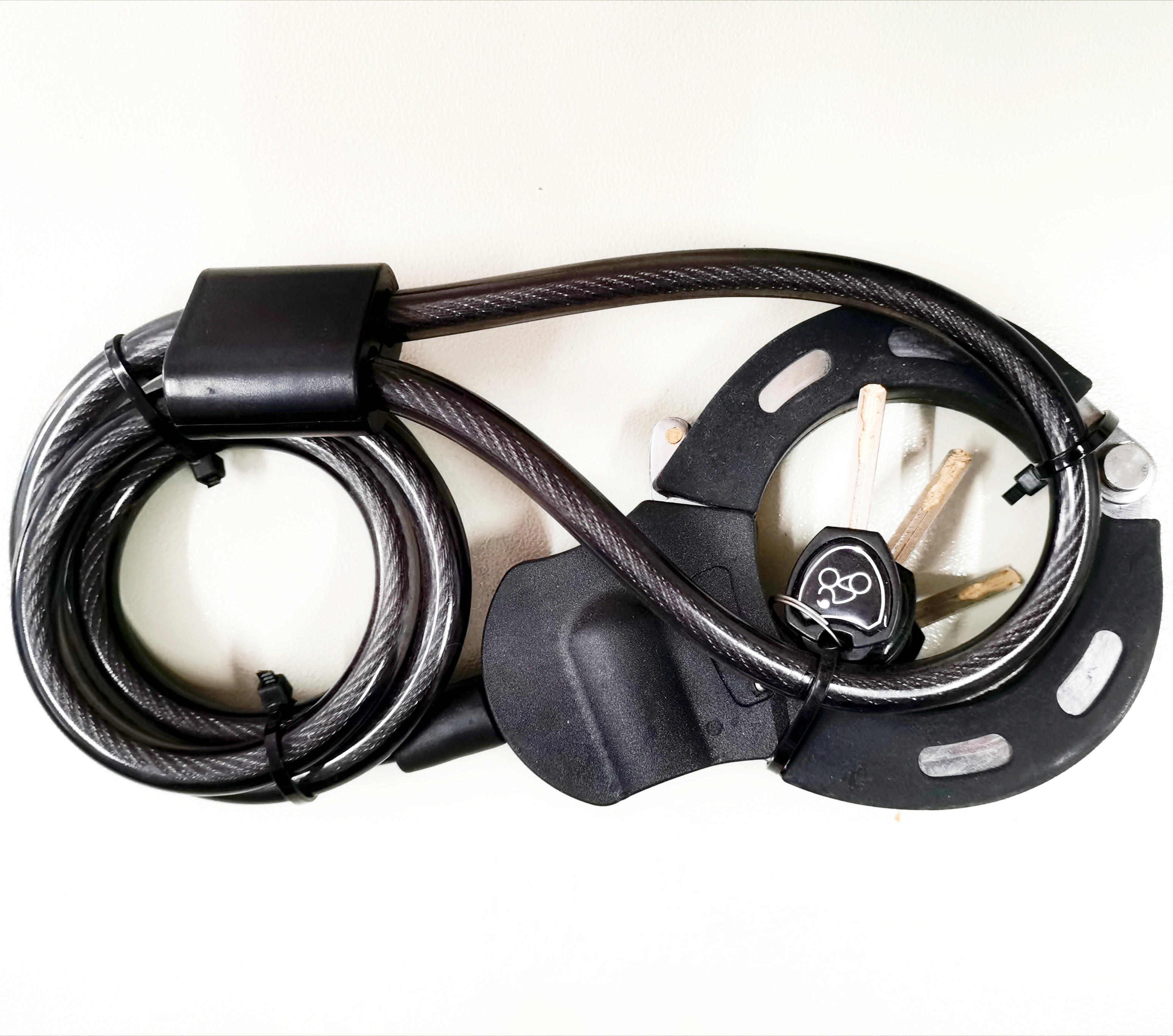 2022 motorcycle handcuff chain lock use 3 button double lock bicycle ...