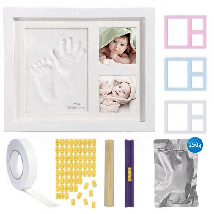 OYUE Baby Handprint and Footprint Makers Kit Baby Footprint Handprint ...