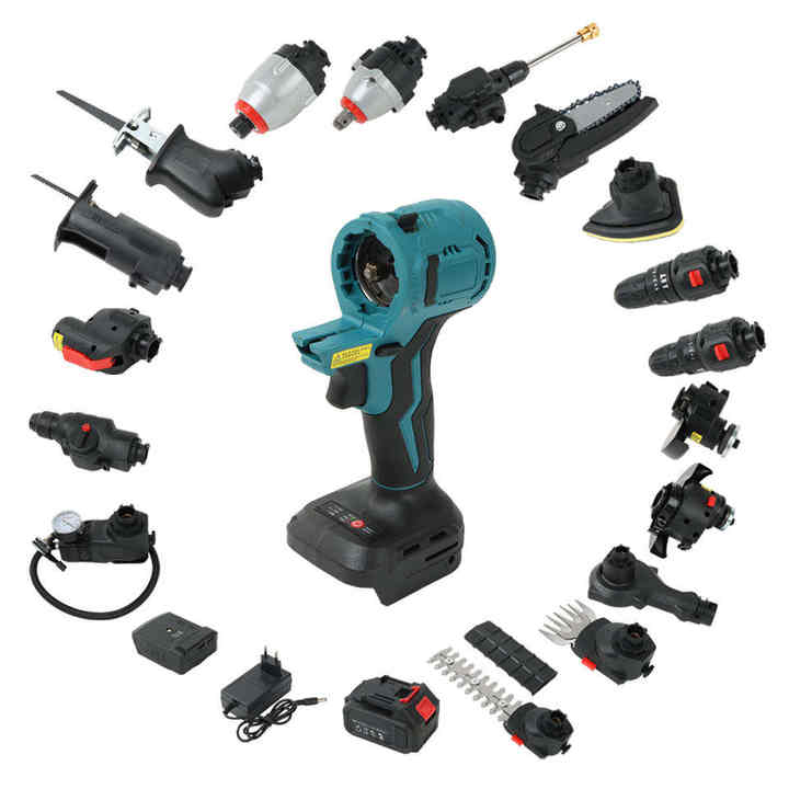 21v Brushless 8in1 Multi-Function Tool Set - Versatile Power