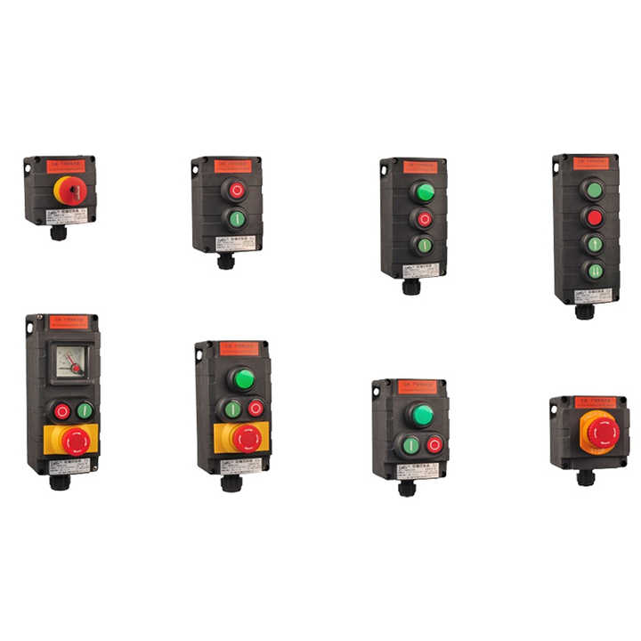 Explosion-proof Push Button Switches - IP66, Atex Certified