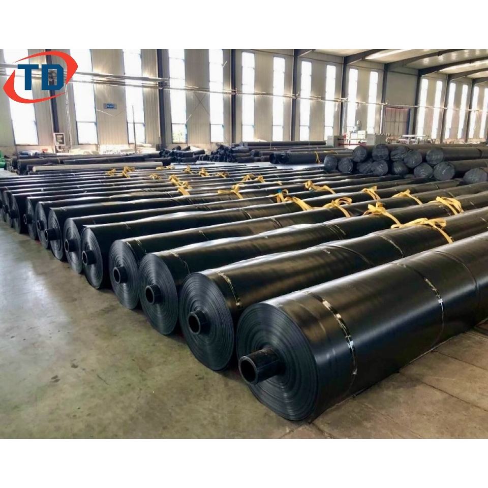 HDPE Fish Farm Dam Pond Liner Geomembrane 0.5mm 0.75mm 1.5mm Eco ...