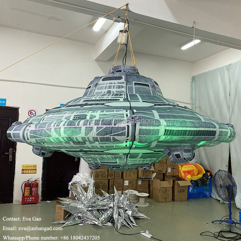 Giant Inflatable UFO - Customizable Spacecraft for Events