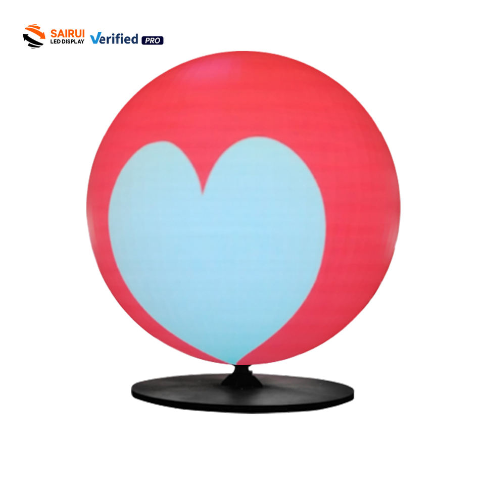 Led Sphere Panel Display Size Creative Led Screen Exhibition Centers P2 ...