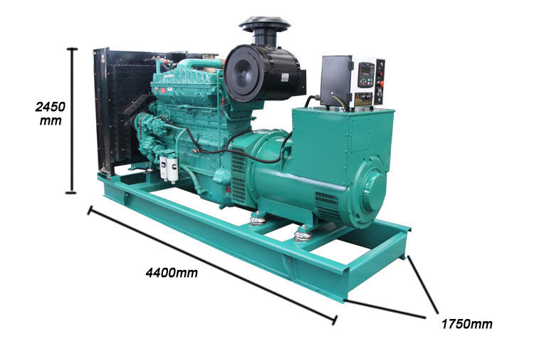 The Structure of the 700kva diesel Generator Uses a 560kw Silent ...