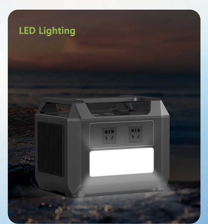 Wholesale 220V Portable Power Station - 600W Outdoor Camping Kit