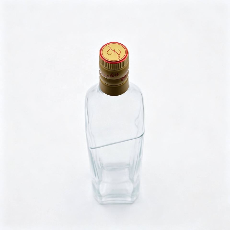 Packaging Design 750ml clear Glass Wine Bottle 750ml Brandy Whisky ...