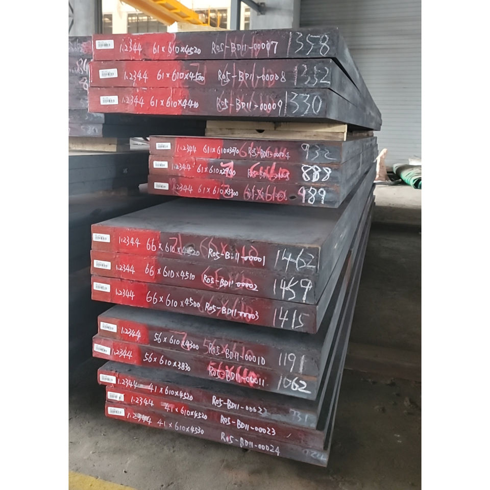 H13 Hot Work Tool Steels 1.2344 Steel Block for Forging, Die Casting, Extrusion of Metals 1.2344 ...