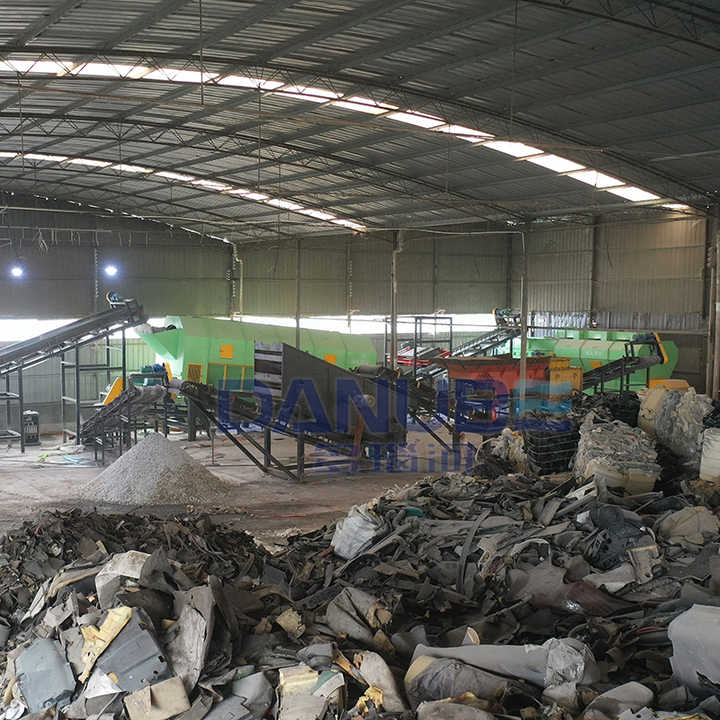 EPC Project Underground Garbage Sorting System Waste Sorting Conveyor ...