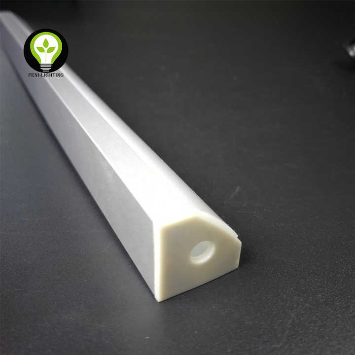 Black Anodized V Shape Aluminum Channel for LED Lights