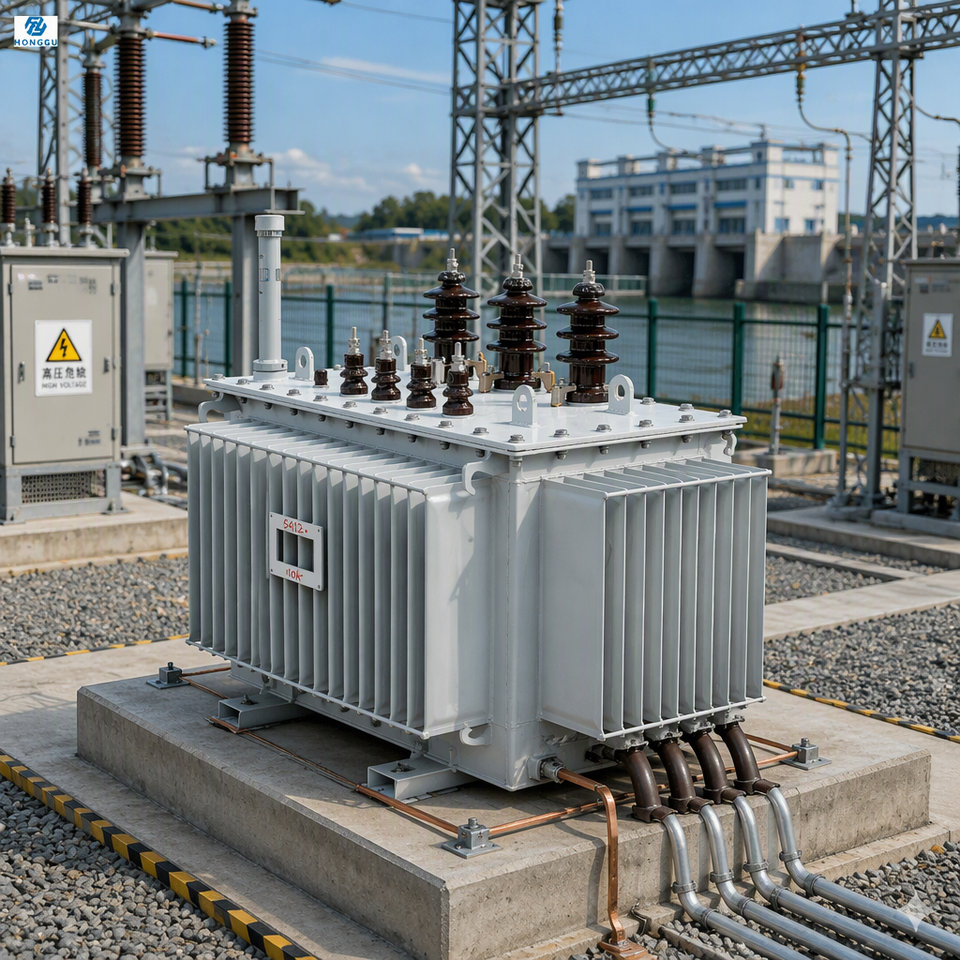 33kV 35kV Oil Immersed Step Down Transformer, 200kVA 500kVA 800kVA ...
