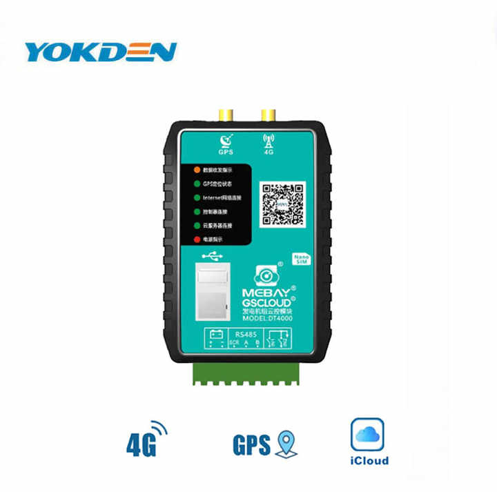 Mebay Diesel Remote Genset Controller 4G GPS Cloud Control Module DT4000G