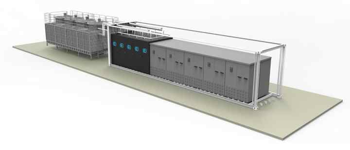 Hydrogen Fuel Power Station - Efficient Energy Storage