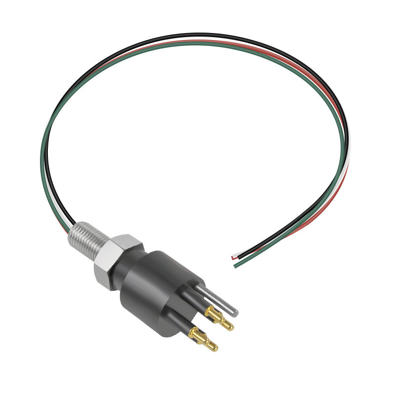 BH4M Brass Subsea Cable Connectors ROV 4 Core Bulkhead Waterproof ...