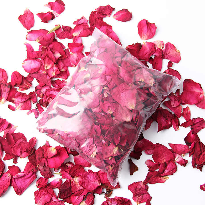 Natural Dried Big Rose Petal Zero Additive Red Rose Petals for ...