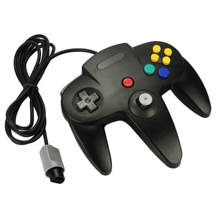 Classic Wired Gamepad Controller for Nintendo 64 Pad Joysticks for N64 ...