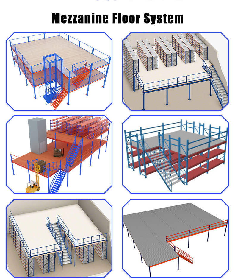 Free Design Industrial Steel Platform - Multi-Tier Racking