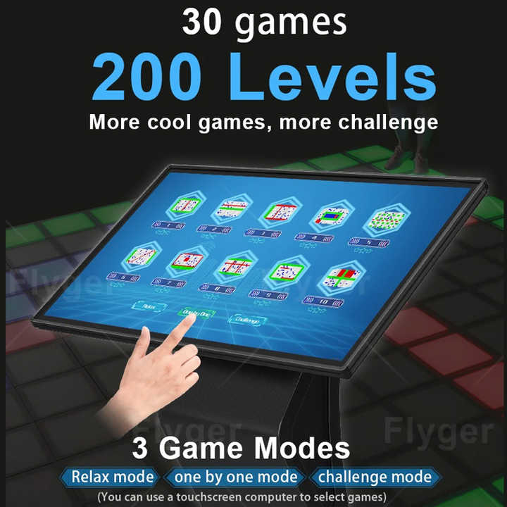 Internet Super Hot Indoor Interactive Game LED Light Jumping Grid LED ...