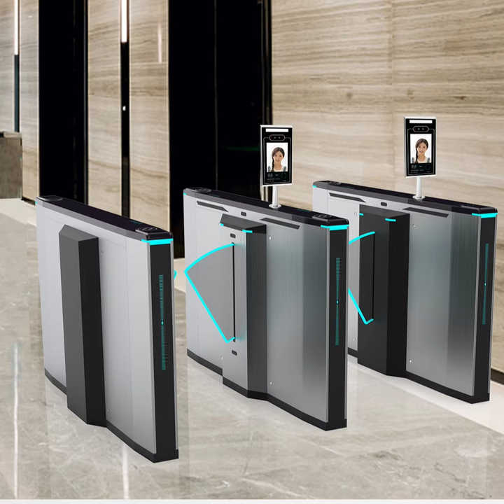 Self-service Ticketing System Waterpark Entrance Flap Barrier Gate QR ...