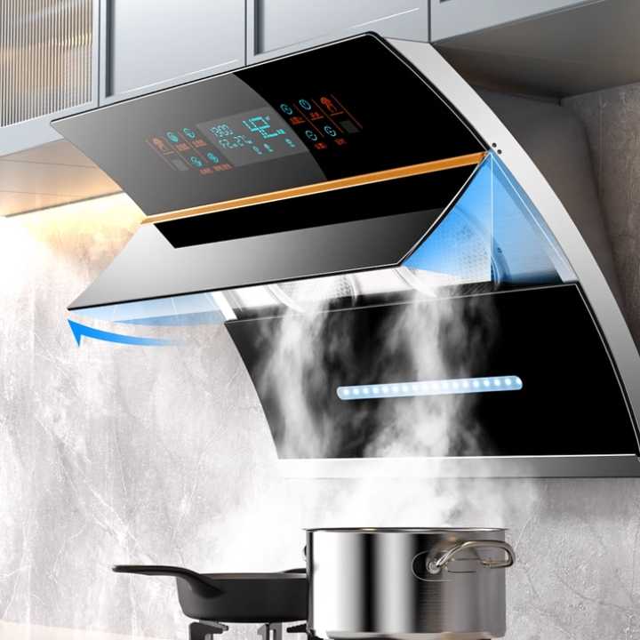 Customized 110v Electric Wall-Mounted Range Hoods for Kitchen