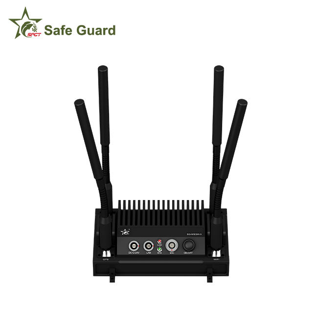 IP Mesh MANET Node Relay System - Mobile under Vehicle