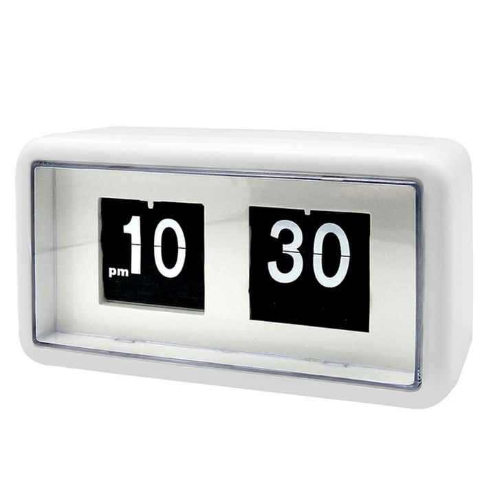 Modern Digital Desk Clock With Auto Page Turning Feature, Oem